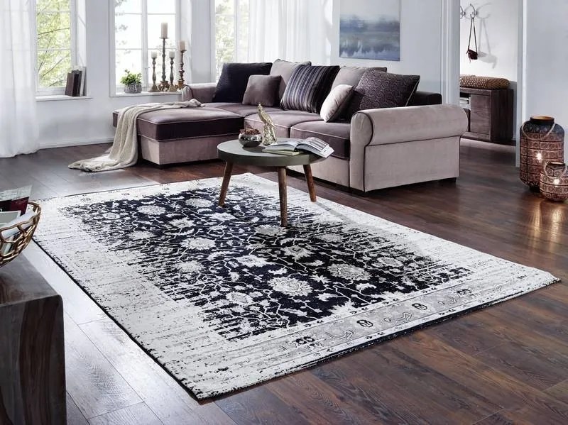Bighome - Vintage koberec YAKOTA šedá 200x300cm