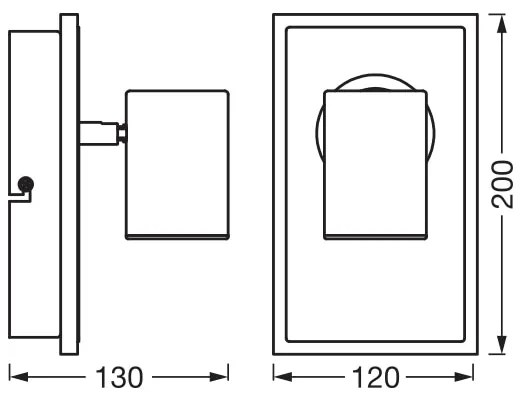 Ledvance - LED Nástěnné bodové svítidlo DECOR MARS LED/16,5W/230V