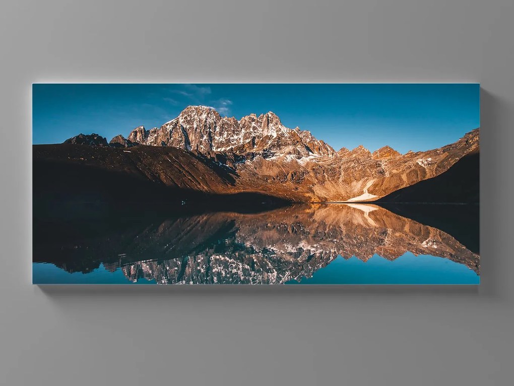 XXL obraz jezero gokyo v himalájích Rozměr: 200 x 100 cm