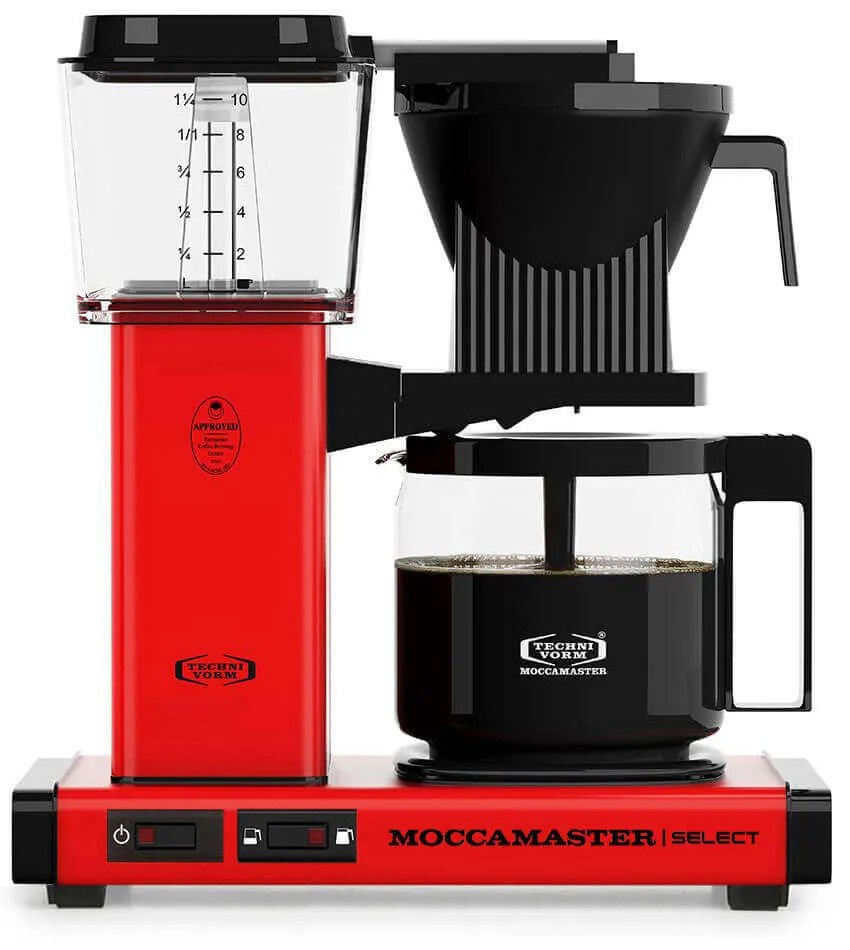 Moccamaster KBG 741 SELECT Technivorm - červený