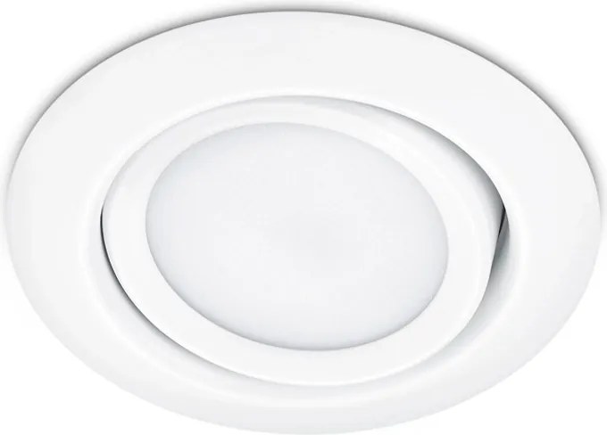 Trio Vestavné svítidlo Rila bílá matná, 1 x LED 5 W, pr. 80 mm