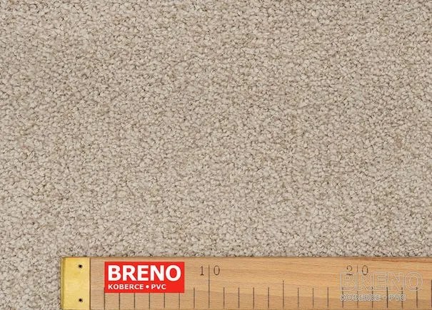 Breno Metrážový koberec SOPHIA 830 béžový, šíře 300 cm, Béžová