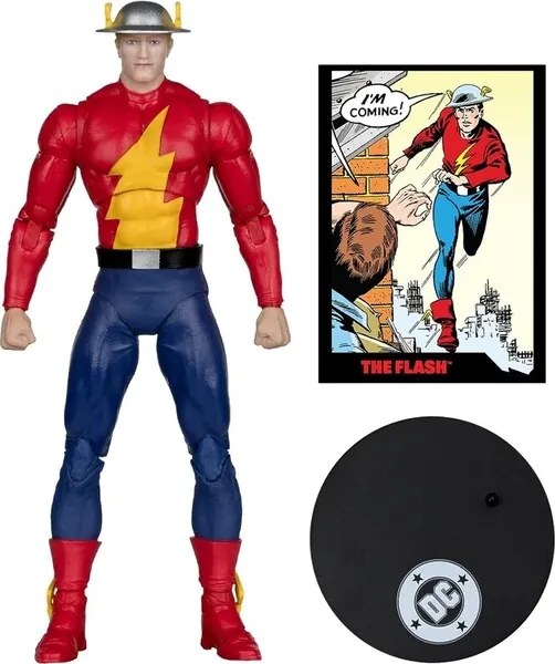 Figurka McFarlane Toys DC s komiksem WV 11 Flash 123 – Jay Garrick Flash 18 cm [Chase]