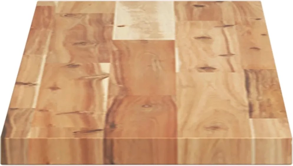 Nástěnná police 80 x 20 x 2 cm olejované masivní akáciové dřevo 3279503