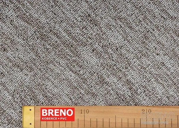 Breno Kusový koberec NIZZA kruh 1800 Light Grey, 120x120 cm, Šedá