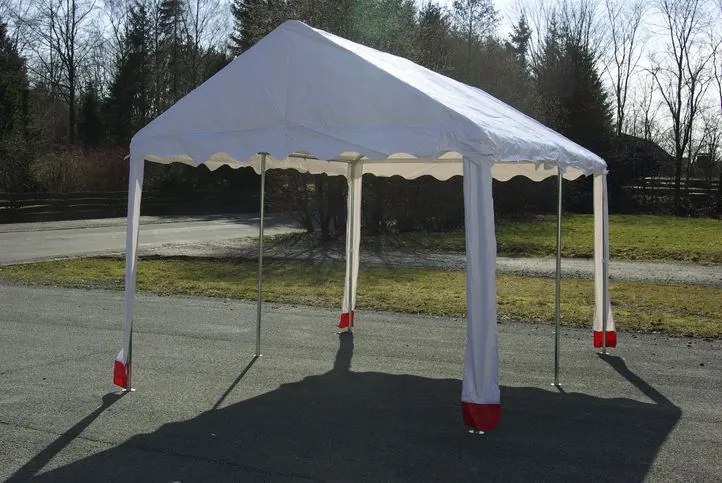 Zahradní párty stan 4 × 3 m – PVC plachta 400 g/m²