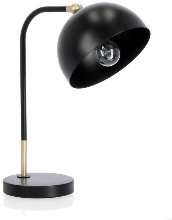 BIZZOTTO Stolní lampa GLASGOW černá 41cm 0827756