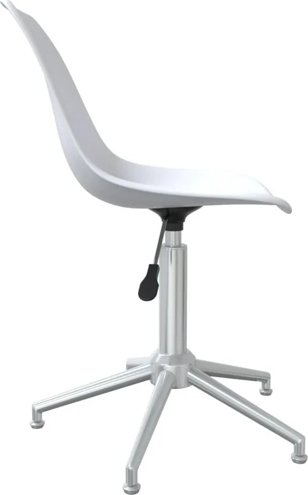 vidaXL Otočné jídelní židle 2 ks PP [338292] Barva: světle šedá