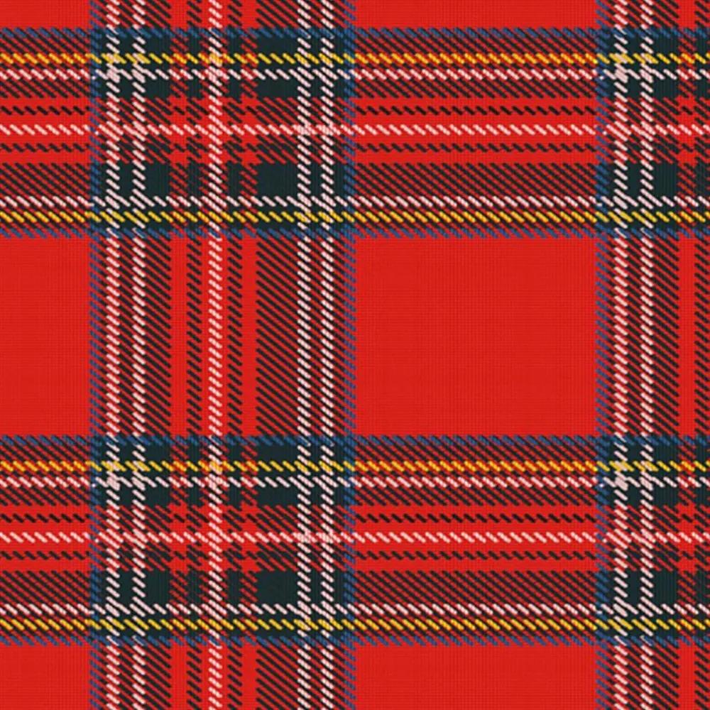 Ozdobný paraván Skotská zkouška - 110x170 cm, třídílný, obustranný paraván 360°