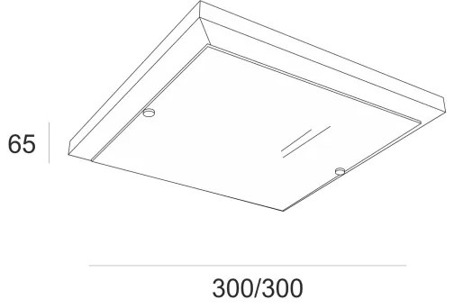 Stropní svítidlo 1xE27/60W/230V