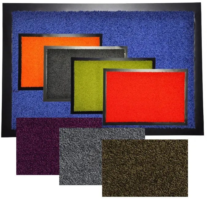 Rohožka 574 Twister (Varianta: 60 x 80 cm 052 black)