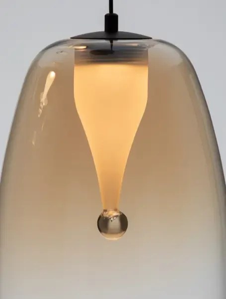 Designový lustr Oblo 3 Zlatá