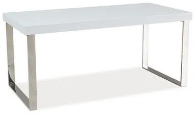 Konferenční stůl ROSA 100x50x45 cm - bílá lakovaná