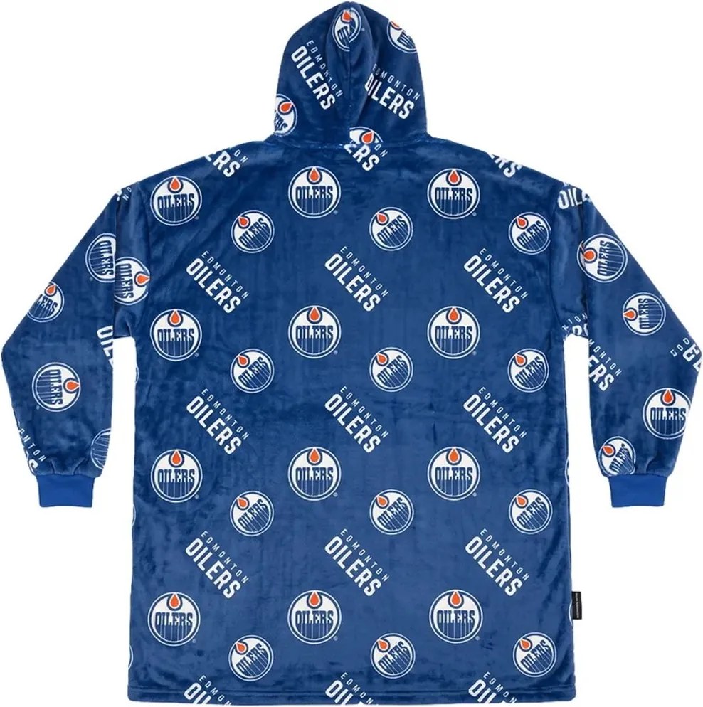 Mikinová televizní deka NHL Edmonton Oilers - vel. XL