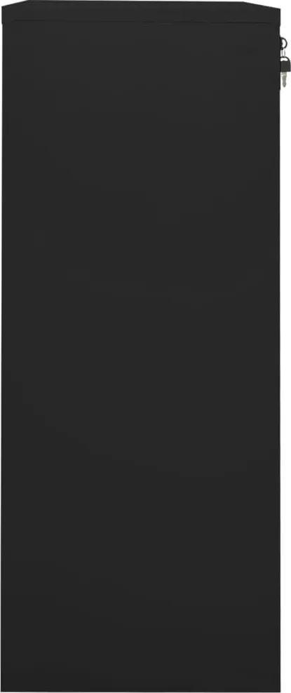 vidaXL Kancelářská skříň 90 x 40 x 102 cm ocel [336411] Barva: Bílá
