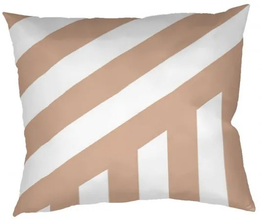 Dadka Povlak na polštář bavlna Zebra světle hnědá  50x70 cm