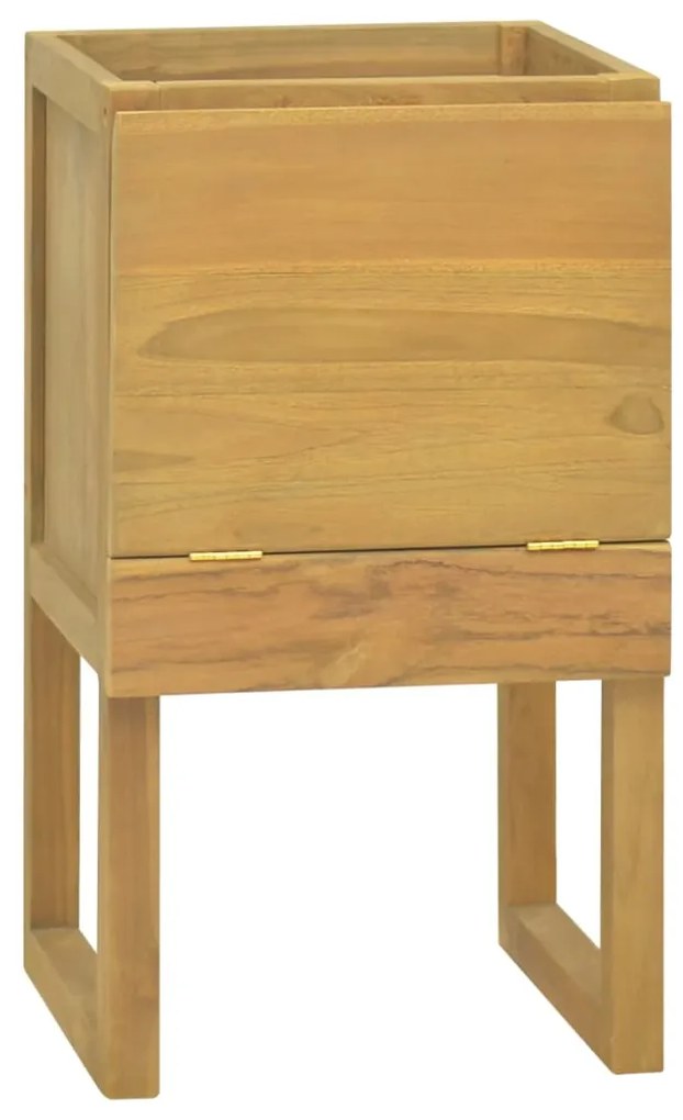 Koupelnová skříňka 45 x 45 x 75 cm masivní teakové dřevo - Default Title