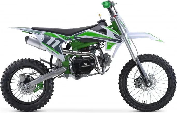 Leramotors Shark 125ccm 4T 17/14 - pitbike, zelená