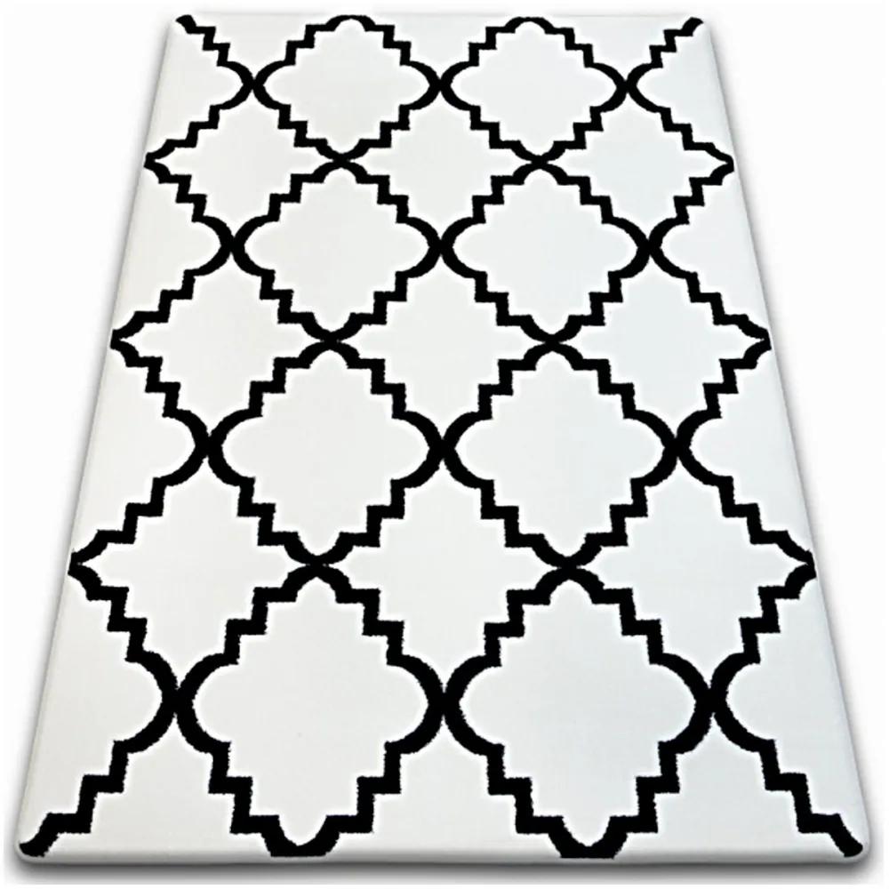 Kusový koberec Mira bílý 2, Velikosti 80x150cm