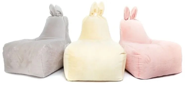 Sedací vak Bunny L Lapit Tiahome - růžová