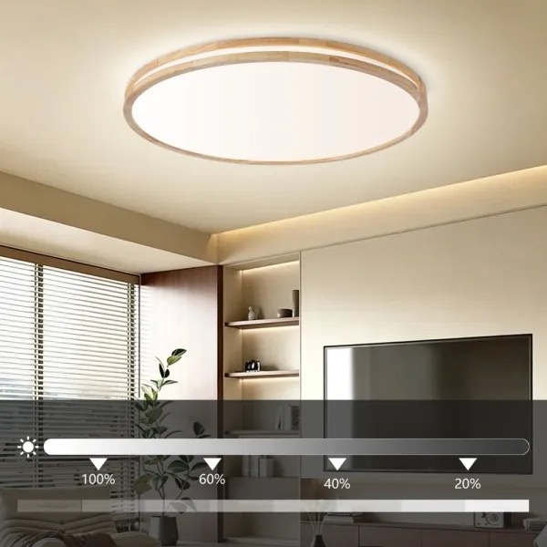 BRILAGI - LED Stmív. svítidlo MOLINA LED/128W/230V 3000-6000K dub pr. 100 cm +DO