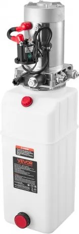Hydraulický agregát 8 l, Maximální přetlak 22 MPa a průtok 3,4 l/min VEVOR