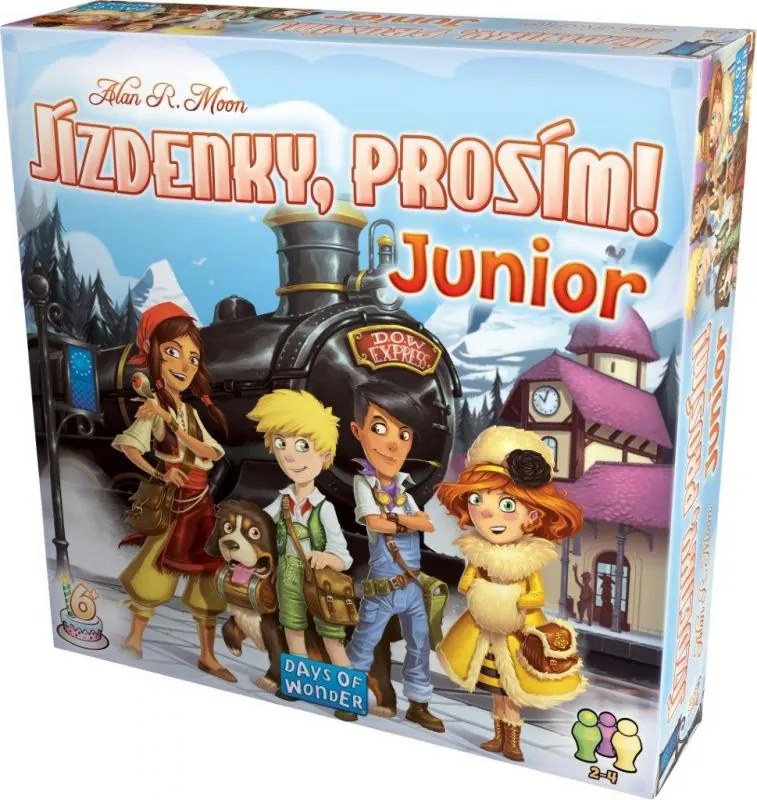 Blackfire CZ Jízdenky prosím! Junior (Ticket to Ride Junior) - česky