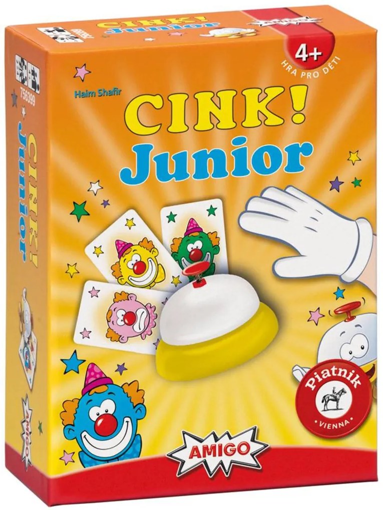 PIATNIK Hra CINK! Junior postřehová karetní *SPOLEČENSKÉ HRY* pi756399