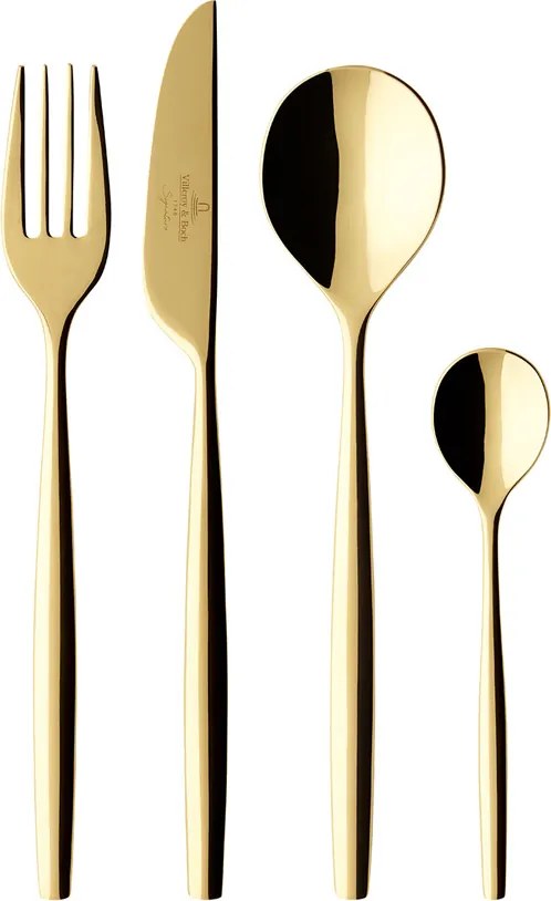Villeroy&Boch MetroChic d'Or jídelní příbor 24 kusy. 420 x 270 x 50 mm