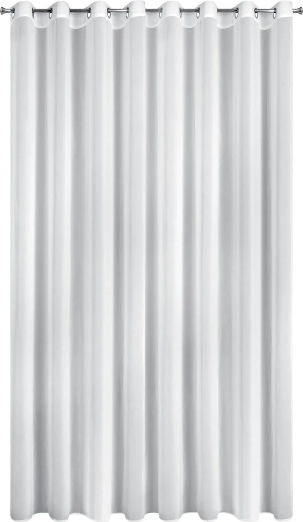 ZÁCLONA NA KROUŽCÍCH DALIA 350X250 CM BÍLÁ