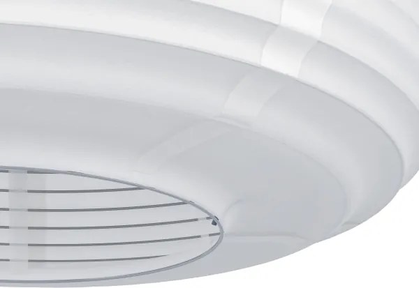 Eglo 44063 - Stropní svítidlo SUMMERHILL 1xE27/40W/230V pr. 40 cm bílá/béžová