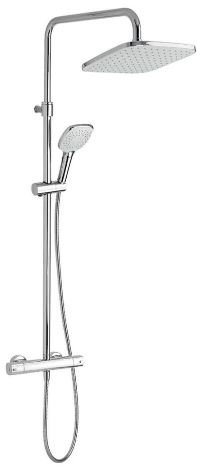 Novaservis - Sprchová sada s termostatickou baterií METALIA ECO lesklý chrom SET071/TER,0