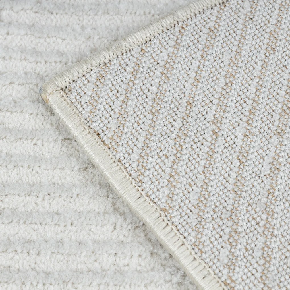 Dywany Łuszczów, Kusový koberec Balance 0194 cream, 80x150, bílá, ložnice