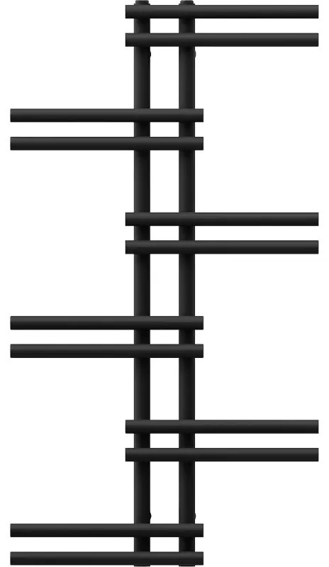 Mexen Jari dekorativní koupelnový radiátor 1005 x 550 mm, 339 W, černý - W115-1005-550-00-70