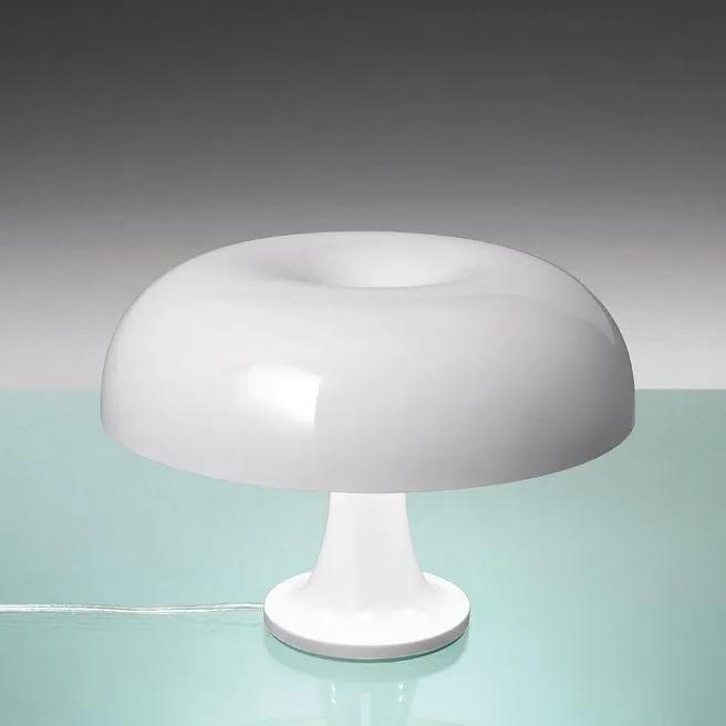 Artemide 0056010A Nessino, bílá designová stolní lampa, 4x20W E14, výška 22cm