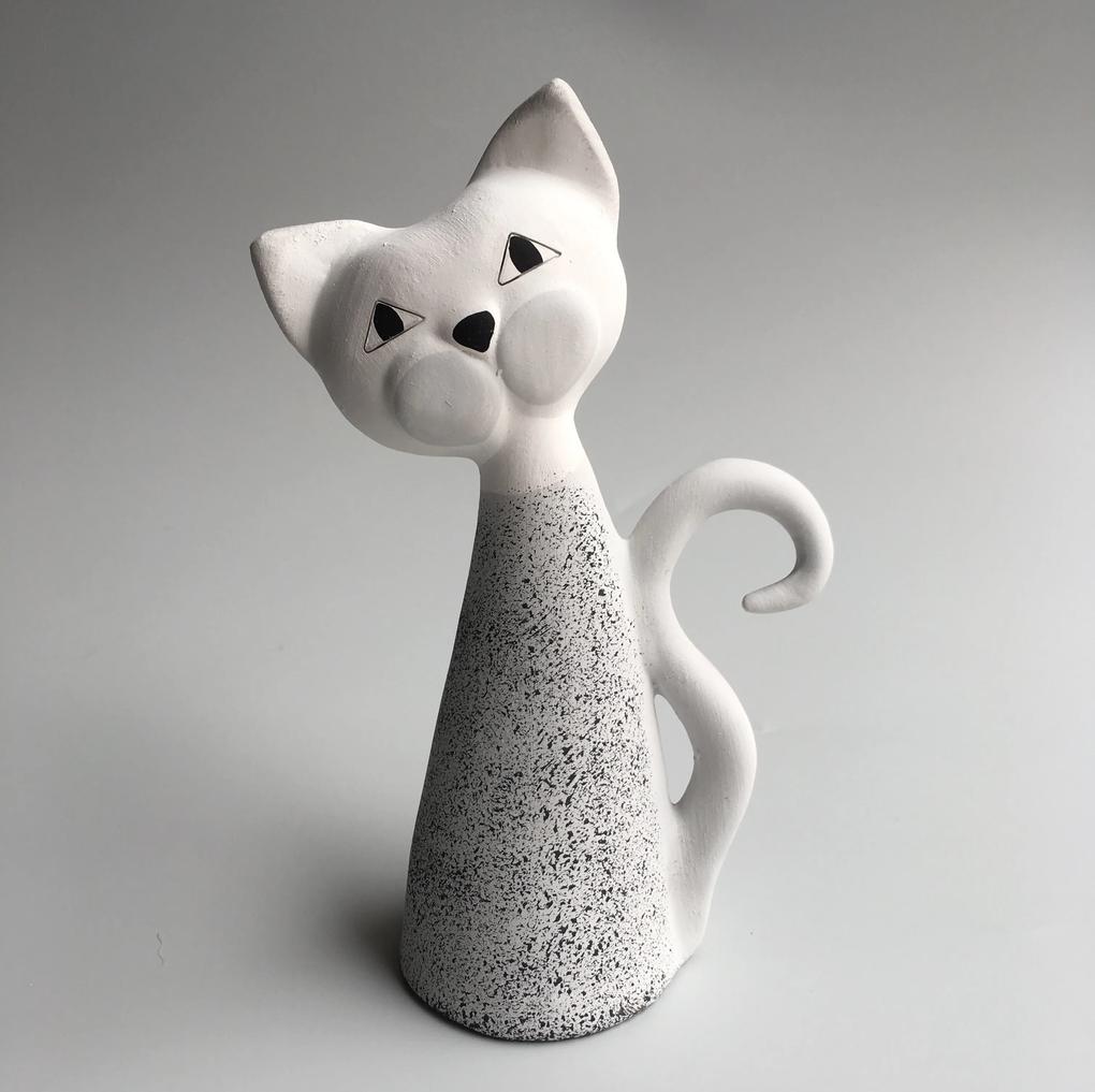 Kočka malá - šedá mramorová