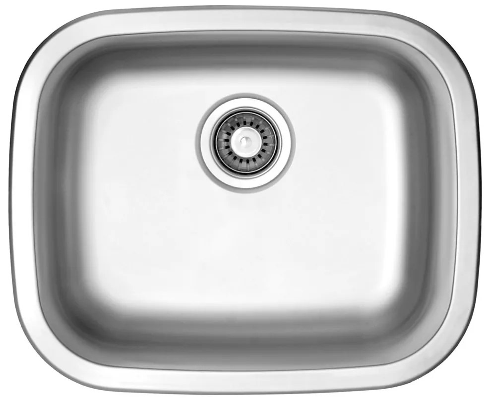 Sinks NEPTUN 526 V 0,6mm matný + Sinks VENTO 4 lesklá (NE526VVE4CL) Sinks