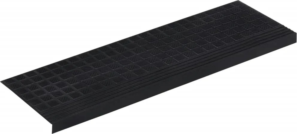 Nášlapy na schody 5 ks 25 x 75 cm guma 155638