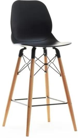 design4life Barová židle SWEN Černá