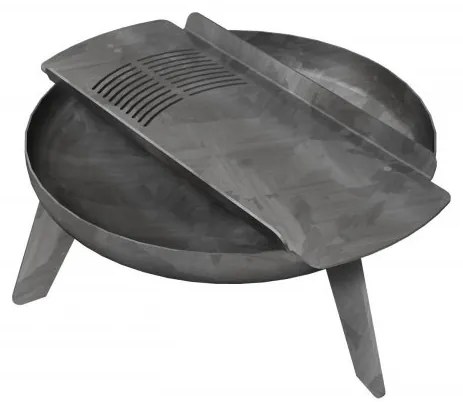 Grilovací plát na přenosné ohniště Ø 60 cm ✔ Nerez