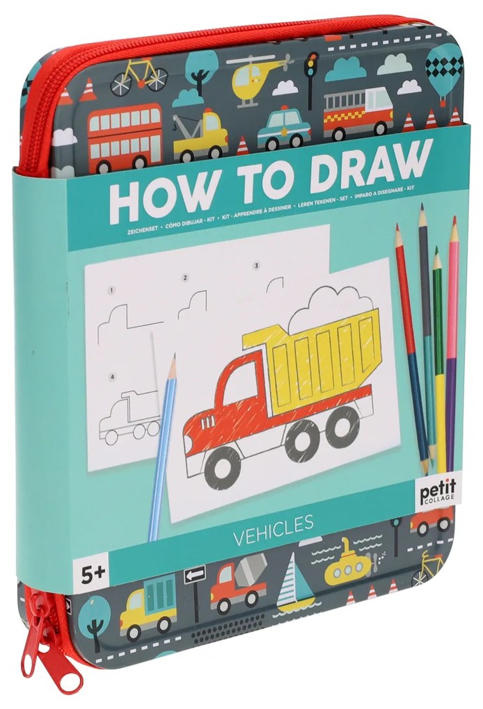 Petit Collage Jak nakreslit vozidla