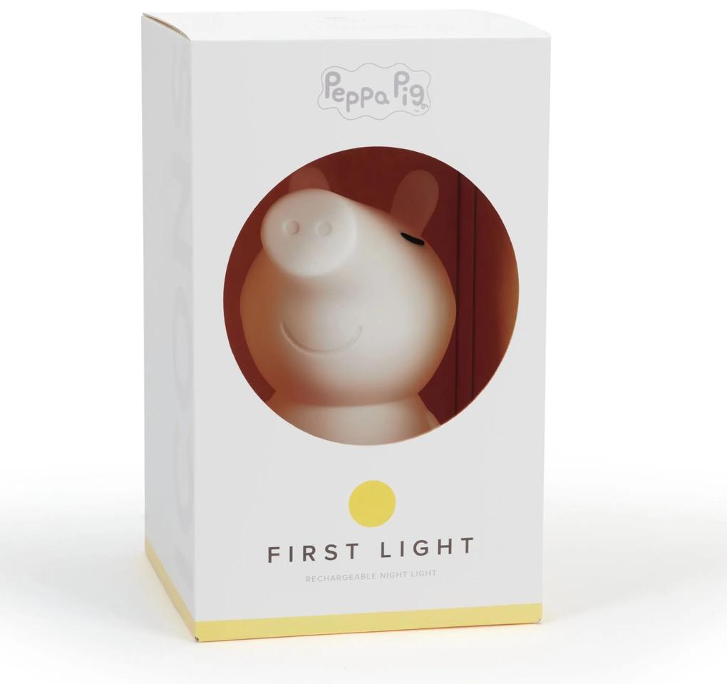 Mr Maria Stmívatelná LED lampička Peppa First Light, bílá barva, plast