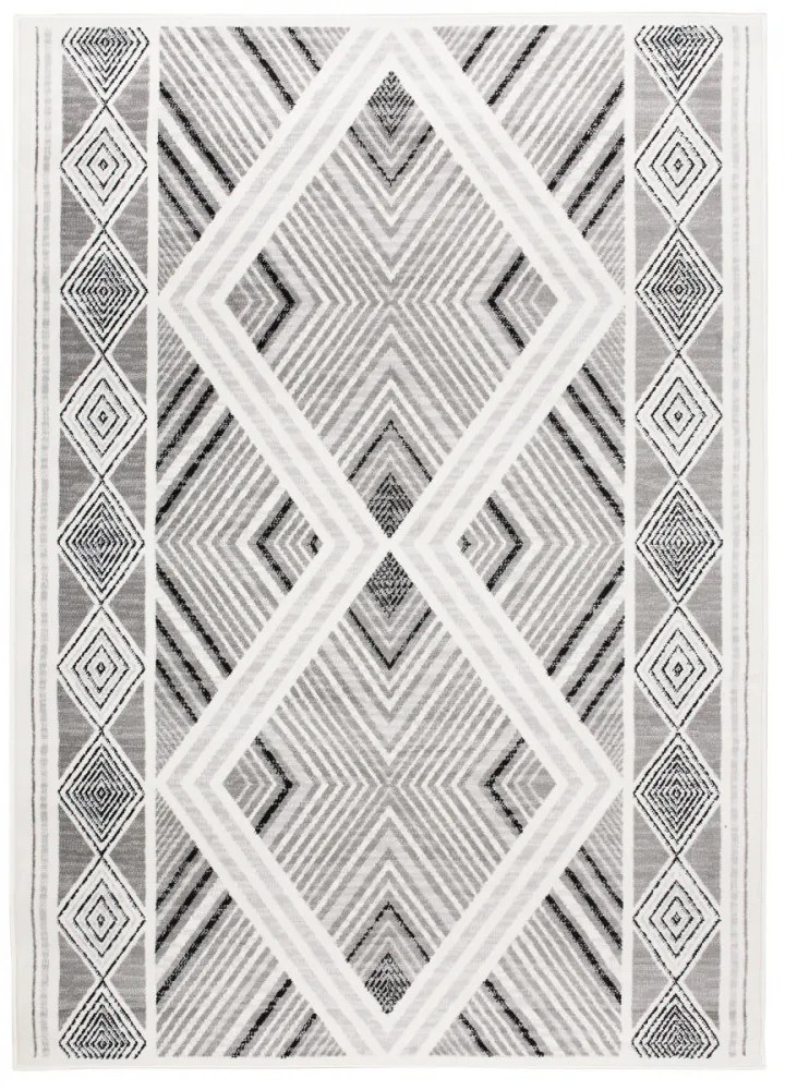 Kusový koberec PP Emosa šedokrémový 200x300cm