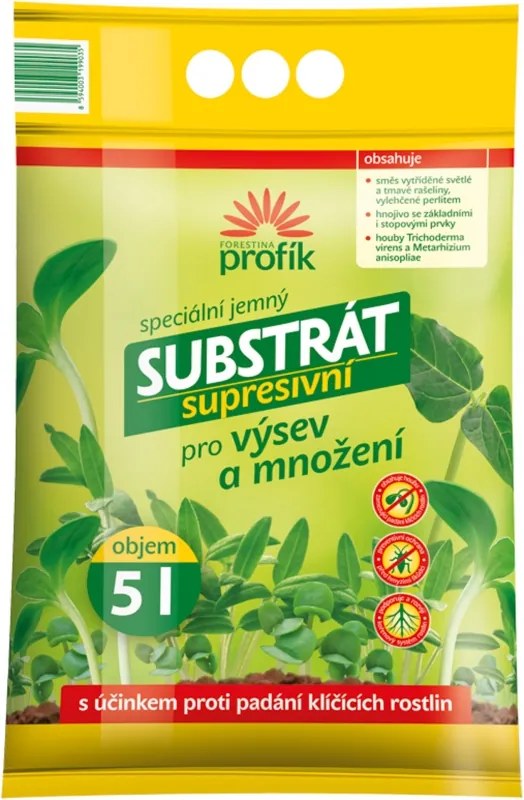 Substrát Forestina Profík - Supresivní pro výsev 5 l
