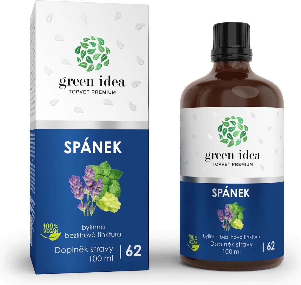 Green idea Spánek - bezlihová tinktura 100 ml