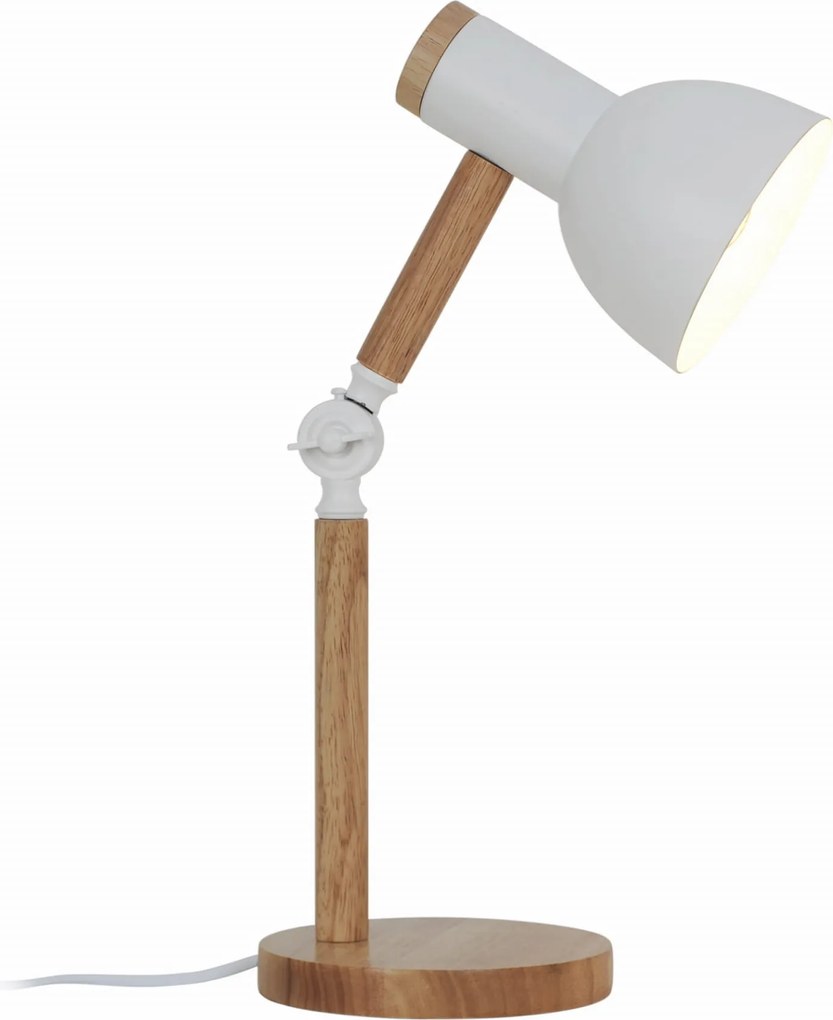 Minimalistická stolní lampa ze dřeva v skandinávském stylu Balbo kancelář