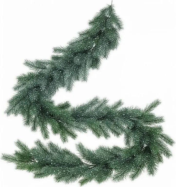 Vánoční girlanda Premium s jemnou námrazou 180 cm