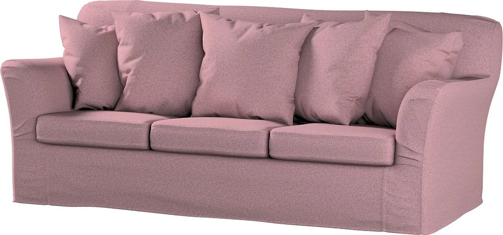 Potah na pohovku IKEA Tomelilla 3-místná nerozkládací barva růžová látka pletený vzor
