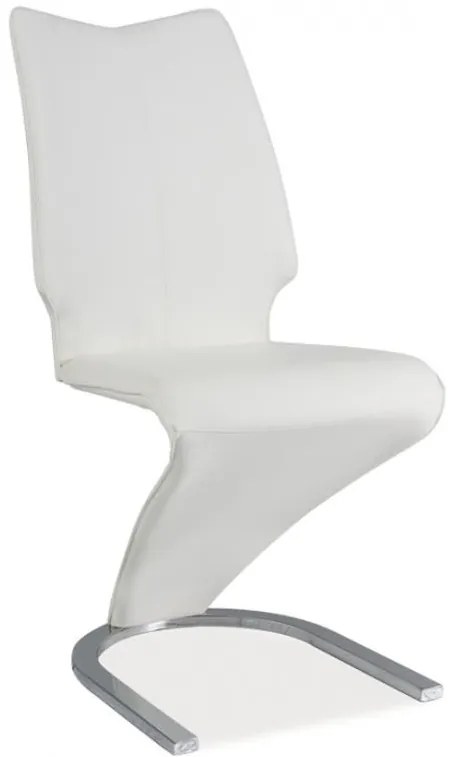 Signal Jídelní čalouněná židle H-050 bílá