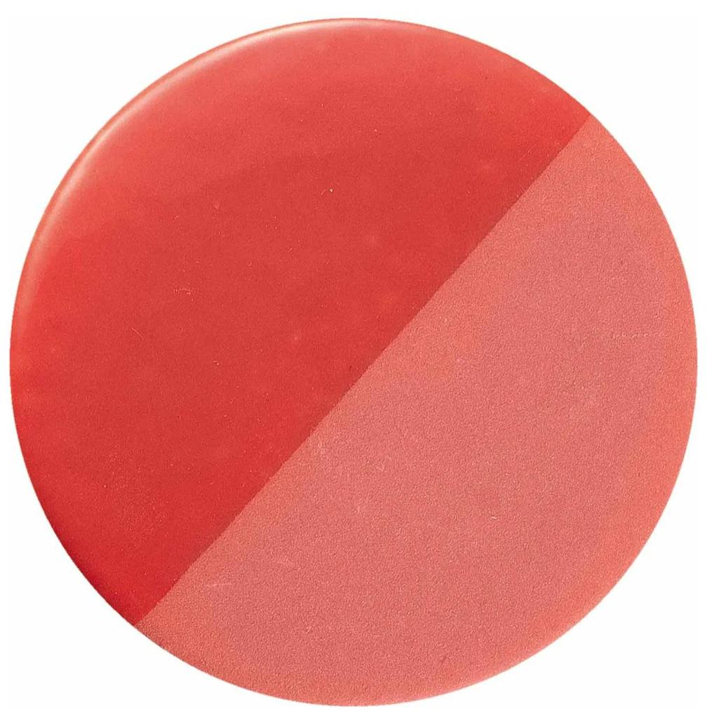 Závěsné svítidlo PI, válcové, Ø 8 cm, červené